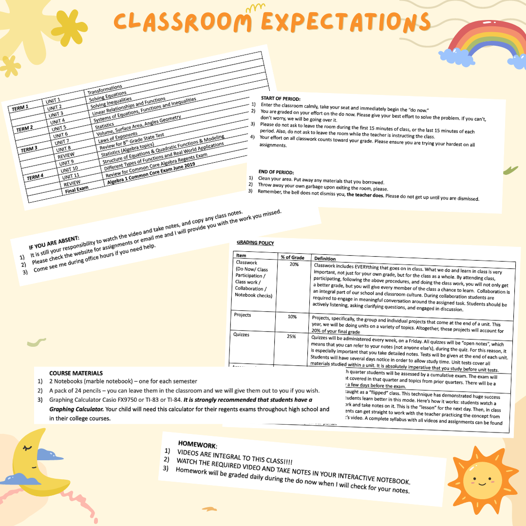 Classroom Routines – Jonelle Erichsen-Hinchcliffe